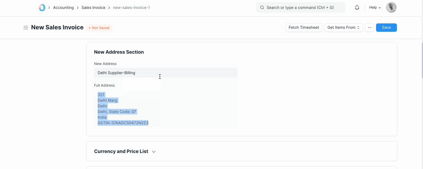 Help Fetch The Entire Address Text On A Custom Field 3294