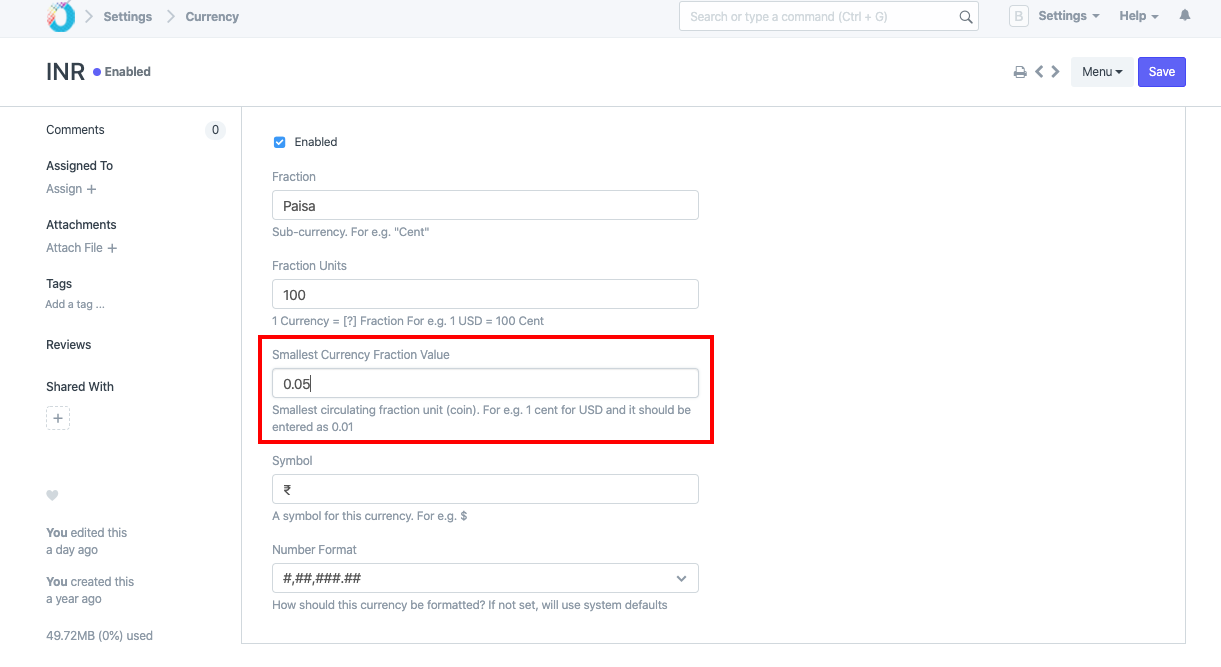 Invoice Rounding Issue